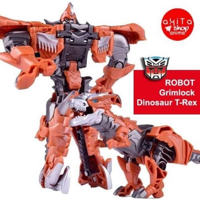 Jual Robot Transformer Grimlock Dinosaurus T-Rex The Last Warrior ...