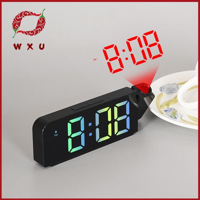 Jual Peralatan Rumah Tangga Tampilan Font Besar Minimalis Led Jam Alarm ...