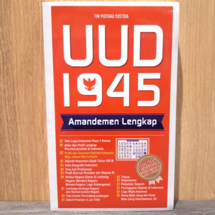 Jual [BISA COD] Buku Uud 1945 Amandemen Lengkap Edisi Update 2019 Buku ...