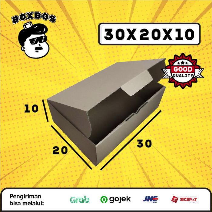 Jual 30x20x10 CM Pizza KARDUS Corrugated Packaging Box packing Diecut ...