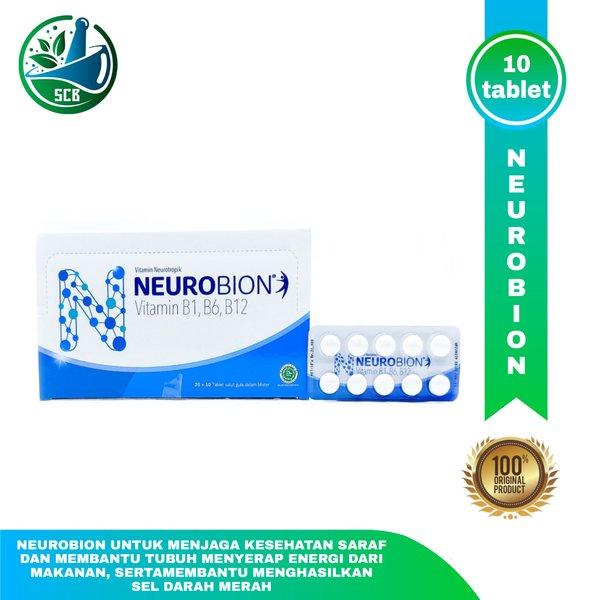Jual Neurobion Tablet -Biru - 1 Blister Isi 10 Tablet -Suplemen Menjaga ...