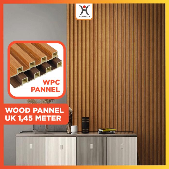 Jual WALL WPC WOOD PANEL WALLPANEL WPC PVC KAYU DINDING UKURAN 16CM x ...