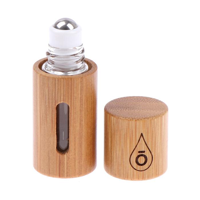 Jual Bambu Botol Parfum Kayu Botol Kosong Minyak Stainless Roll On Bola ...
