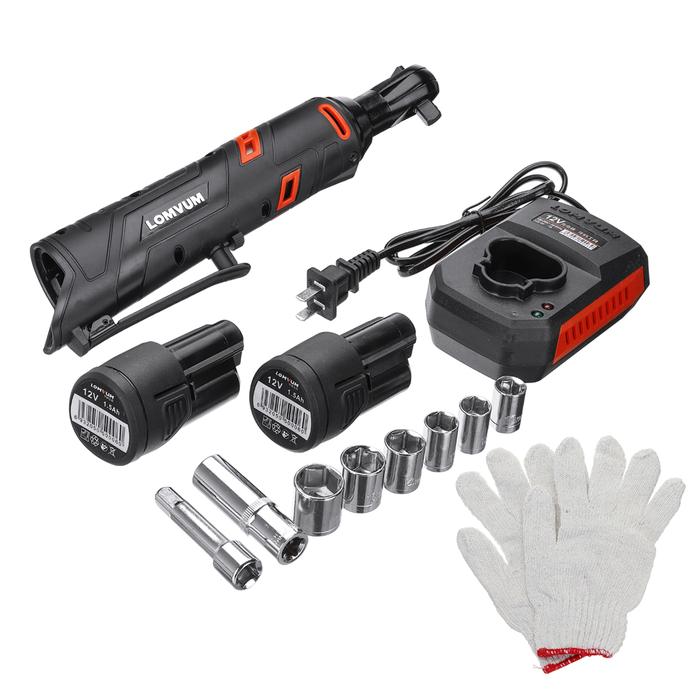Jual Rfs 60nm Cordless Listrik Ratchet Wrench Set dengan Lithium-Ion ...