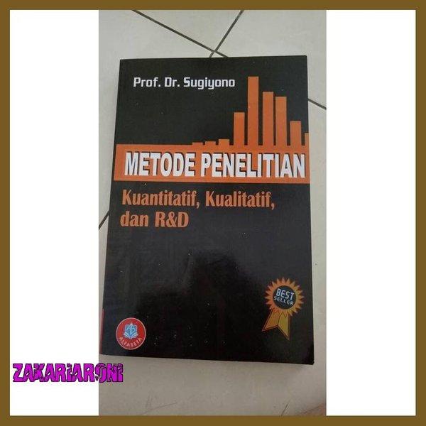 Jual Buku Metode Penelitian Kuantitatif. Kualitatif Dan RD - Jakarta ...