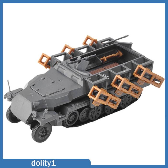Jual 1/72 Scale Wwii German Sdkfz 251 Tank Model Kit 4d Armor ...