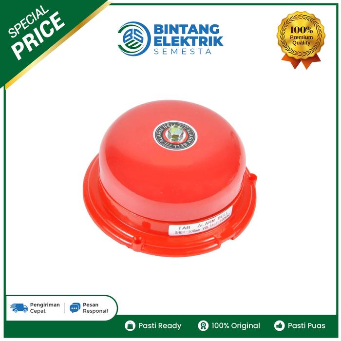 Jual Alarm Round Bell 4 Inch 24V DC Bell Kring Sekolah Pabrik - Jakarta ...