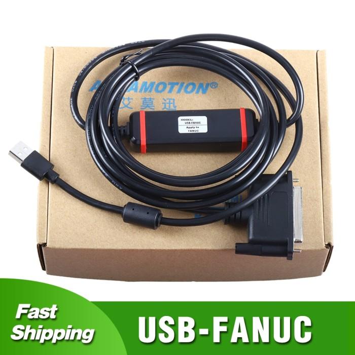 Jual USB-FANUC For CNC Fanuc RS232 Communication Cable USB Convert DB25 ...
