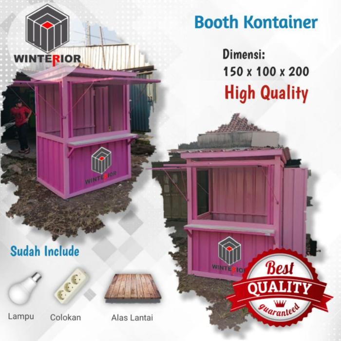 Jual Booth Container Gerobak Kontainer Gerobak Booth Stand Container ...