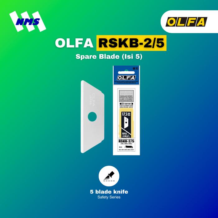 Promo Refill Pisau OLFA RSKB-2/5 Spare Blade untuk Cutter SK Original isi 5 - Jakarta Barat ...