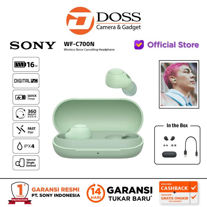 Promo SONY WF-C700N Noise Cancelling Truly Wireless WFC700N WF C700N ...