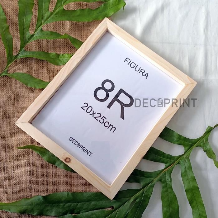 Jual Figura Kayu Jati Belanda Ukuran 8R Bingkai Frame Kayu Jati Belanda ...