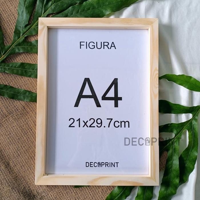 Jual Figura Kayu Jati Belanda Ukuran S8R Bingkai Frame Kayu Jati ...