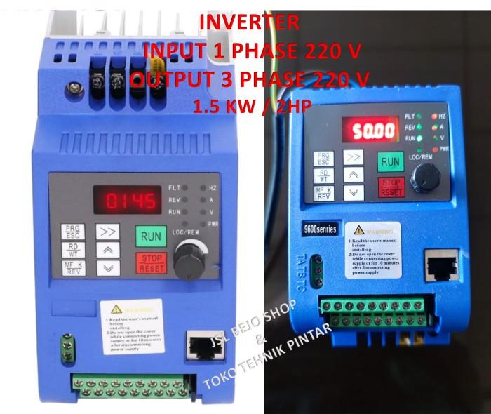 Jual VFD Inverter 9600D NFLIXIN input 1 phase 220V Output 3 Phase 0‑22 Best - Kota Tangerang ...