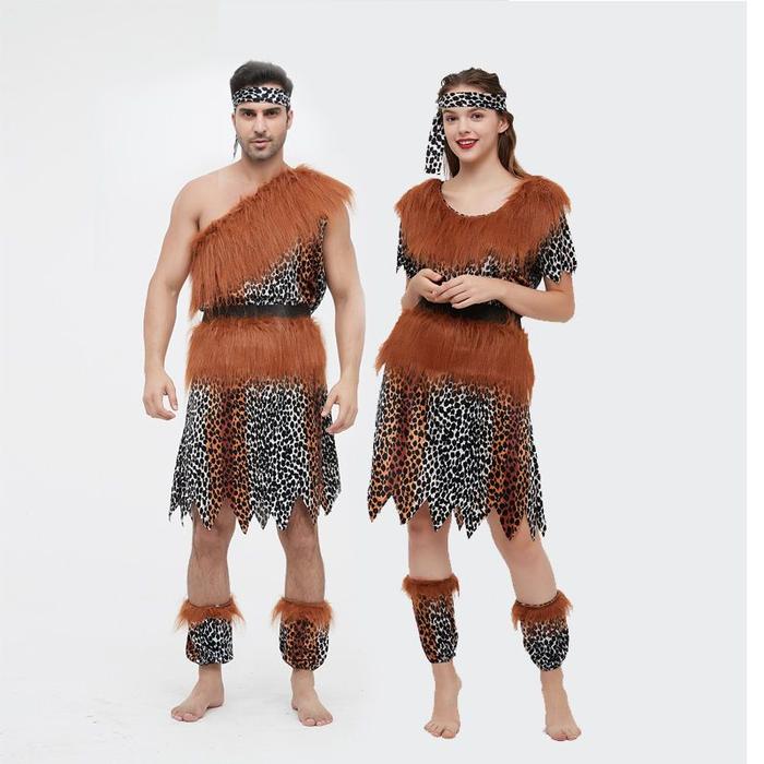 Jual Â kostum Afrika Pakaian Orang Tua-anak Suku Primitif Gila Penduduk ...