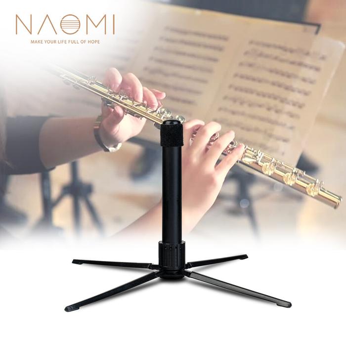 Jual FS NAOMI Portable Flute Stand Foldable Flute Rest Rack Holder ...
