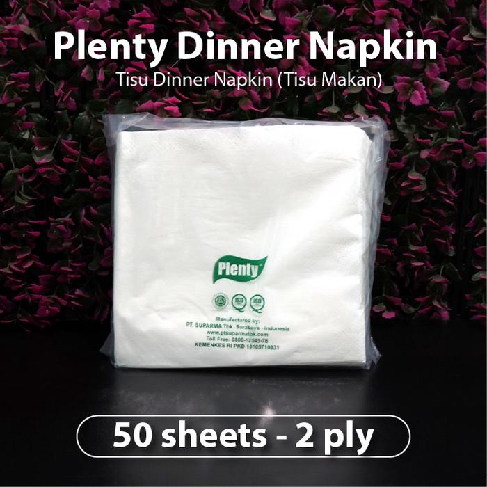 Jual Tissue Plenty Dinner Napkin - 50 sheets - 2 ply - Kota Tangerang ...
