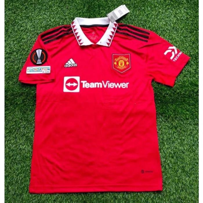 Jual JERSEY BAJU BOLA MU HOME FULL PATCH UEL 2022 2023 GRADE ORI IMPORT ...