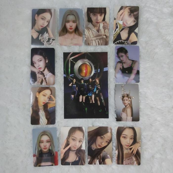 Jual Aespa Savage Album PC Photocard AR Card Lenti Ae Lenticular Karina ...