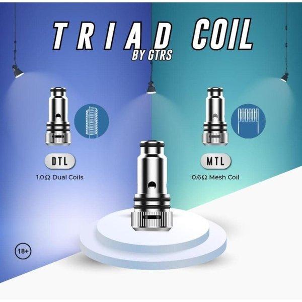 Jual Ada Coil Triad AIO Pod Replacement by GTRS Plus Authentic - Coil ...