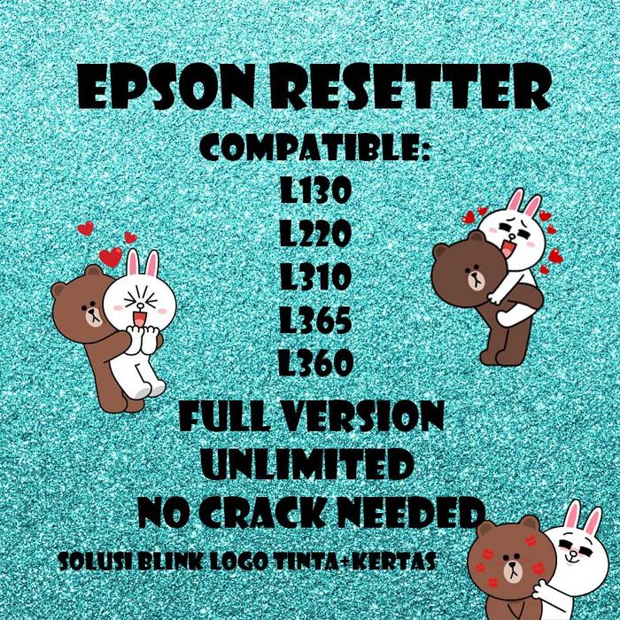 Jual adjustment program resetter epson L310 L220 L130 L365 L360 - L3110 ...