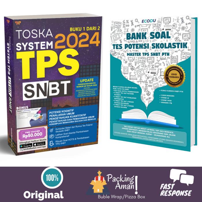 Jual [UTBK 2023/2024] Modul Bebas 7 Subtest Toska System SNBT TPS 2023 ...