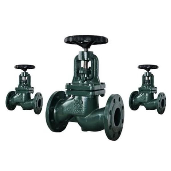 Jual Globe Valve Steam Gala 5" inch DN 125 Cast Iron Flange PN16 S ...