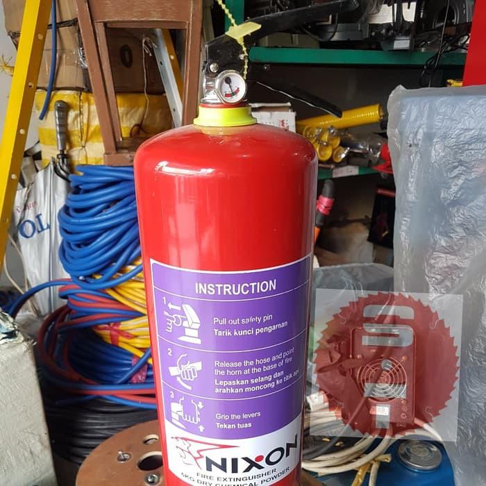 Jual ALAT PEMADAM API KEBAKARAN APAR TABUNG FIRE EXTINGUISHER 6kg 6 kg ...