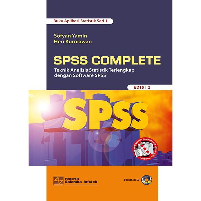 Jual SPSS COMPLETE Teknik Analisis Statistik Terlengkap dengan Sofware ...