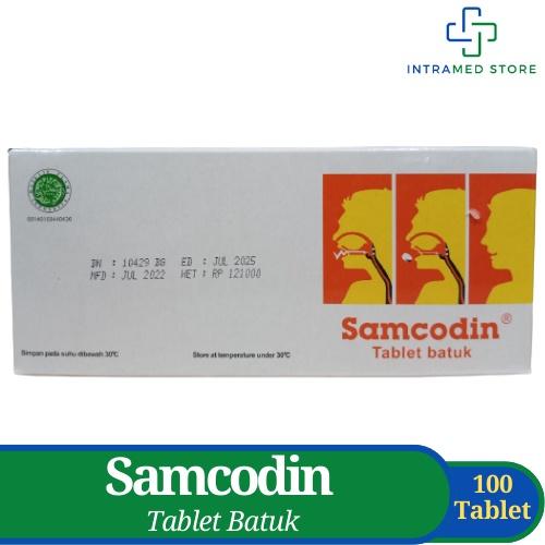 Jual Samcodin Box Isi 100 Tablet - Obat Batuk Berdahak JK6811 - Kota ...