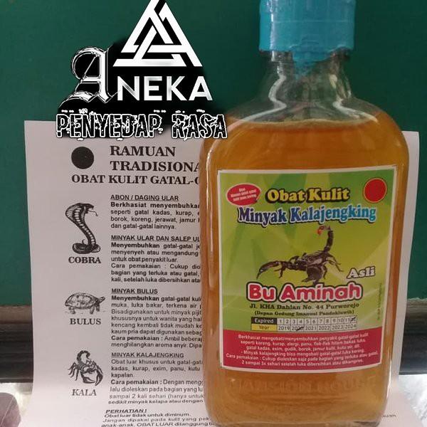 Jual minyak kalajengking asli ibu aminah obat gatal tradisional 240 ml ...