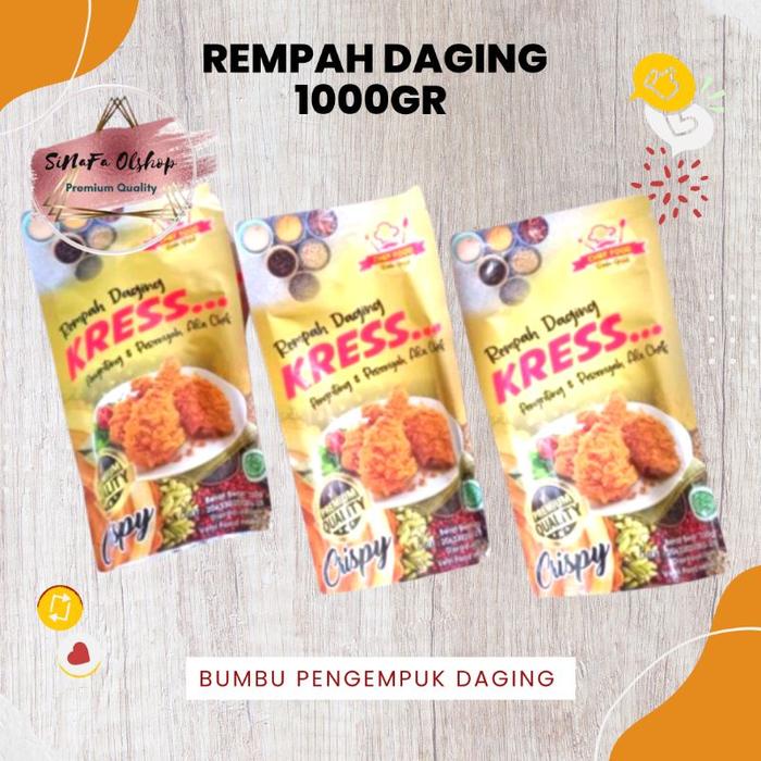 Jual Bumbu Rempah Daging 1Kg / Rempah Kress / Rempah Kfc / Marinasi ...