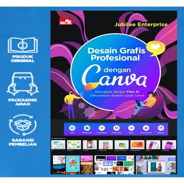 Jual Buku Desain Grafis Profesional Dengan Canva - Jakarta Barat ...