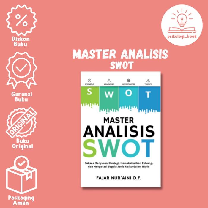 Jual Master Analisis SWOT : Sukses menyusun strategi memaksimalkan ...