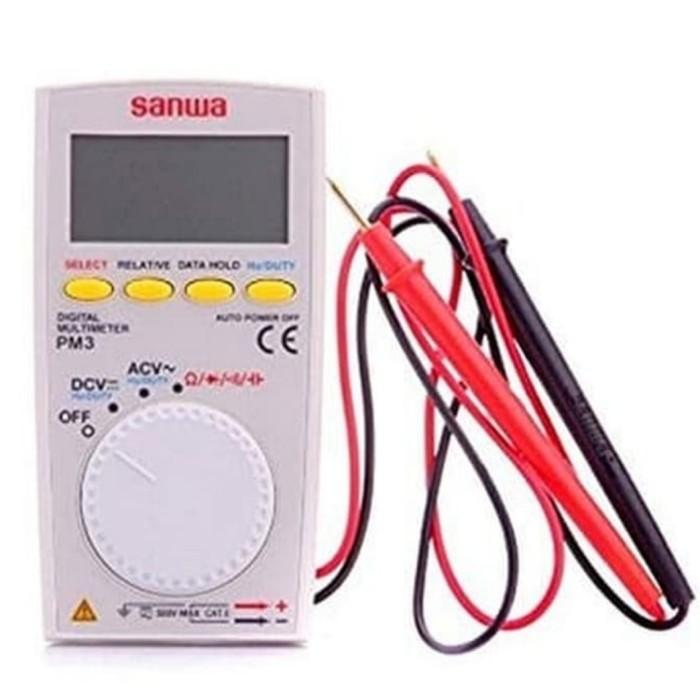 Jual Sanwa PM3 Digital Multimeter Multitester Avometer Original Murah ...