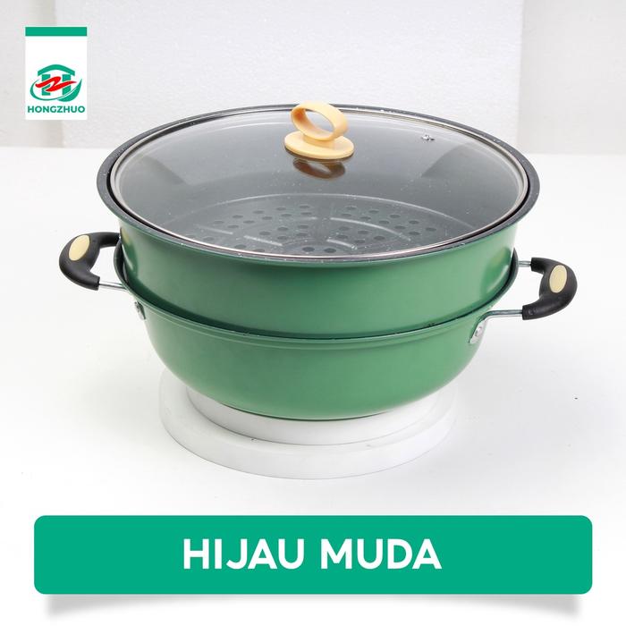 Jual Panci Pengukus 2 Tingkat Hongzhuo - Praktis Dan Serbaguna Di ...