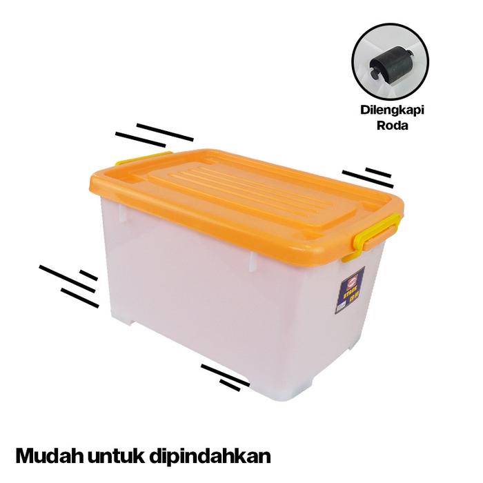 Jual Shinpo Kontainer Plastik Dengan Roda Stack Container Box Kotak ...