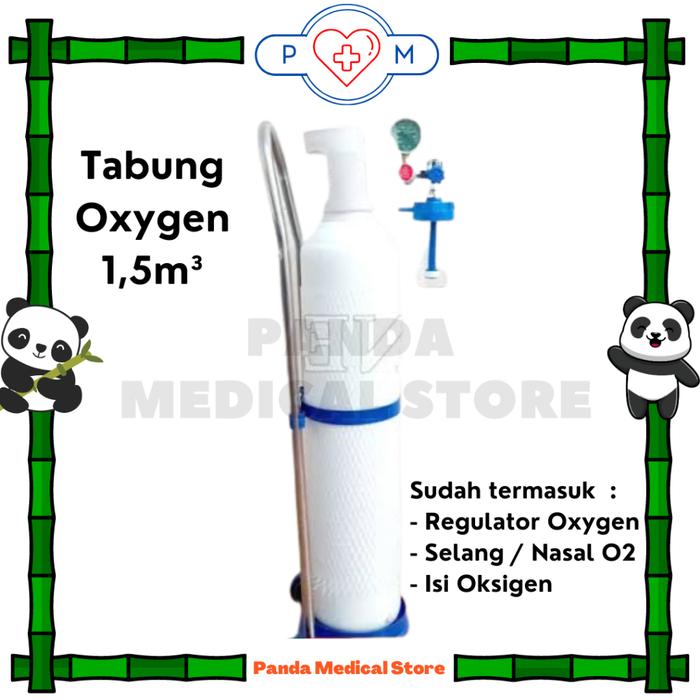 Jual Tabung Oksigen Oxygen O2 15m Lengkap Sudah Isi Tabung Limited ...