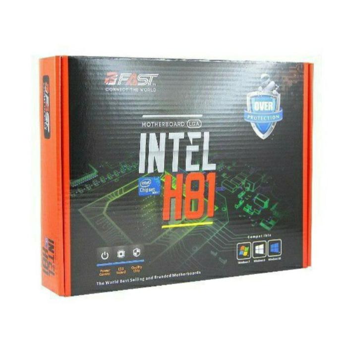 Jual MOTHERBOARD FAST H81 SOCKET 1150 DDR3 MOTHERBOARD FAST INTEL H81-H - Jakarta Selatan ...