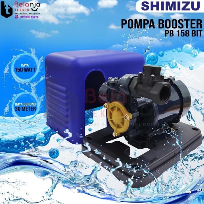 Jual Shimizu Pompa Pendorong Air Otomatis PB 158 BIT Booster Pump PB15 Best - Kab. Semarang ...