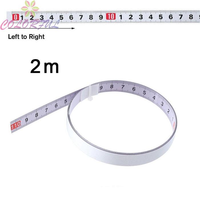 Jual 1pcs Penggaris Tape Measure Self-adhesive Pad Steel Untuk Meja ...