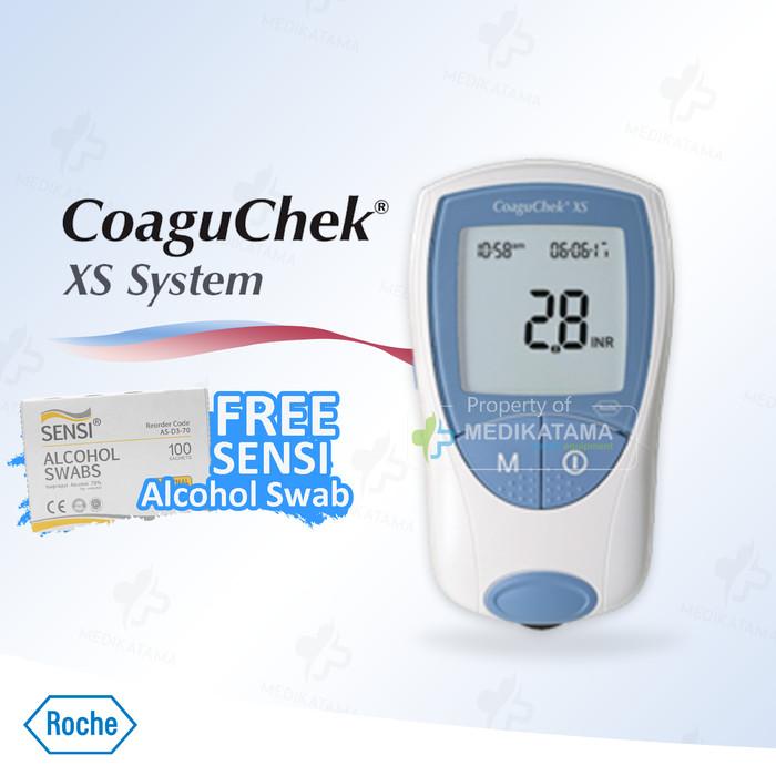 Jual Roche CoaguChek XS System Meter Alat Cek Antikoagulan INRange PT ...