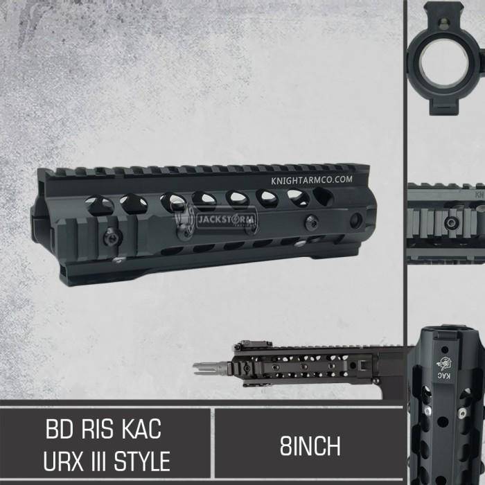 Jual jack BD RIS KAC URX III 8inch STYLE RAS Rail Picatinny M4 Hk416 AR ...