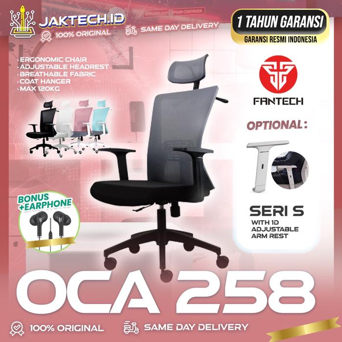 Jual Fantech Kursi OCA258 OC-A258 Kursi Kerja Kantor Premium Office ...