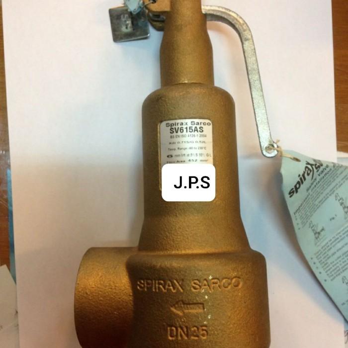 Jual Safety Valve Spirax Sarco SV615AS size 1 x 1 1/2 inchi Best - Kota ...