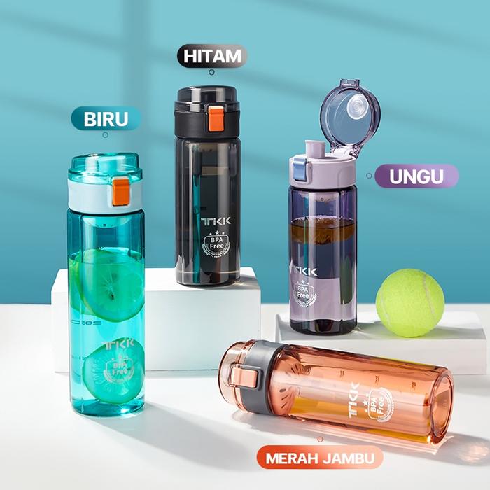 Jual TKK1001 Botol Minum Transparan Botol Plastik botol air Botol Anak ...