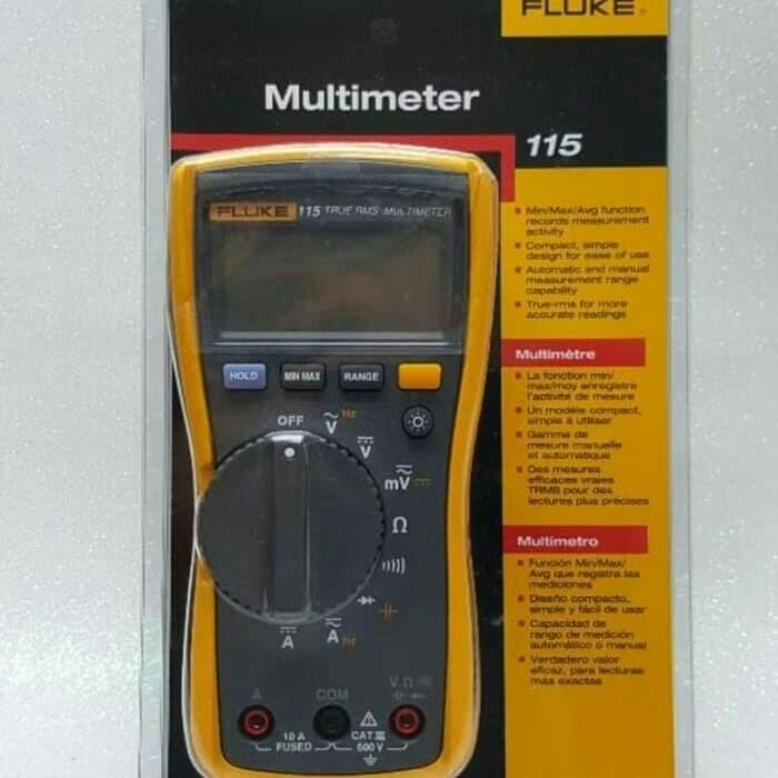 Jual Digital Multimeter atau Multitester Digital Fluke 115 Best - Kota ...