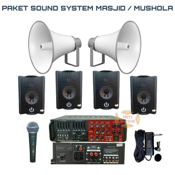 Jual Paket Speaker Masjid Paket Toa Sound System Masjid Mushola Masjid ...