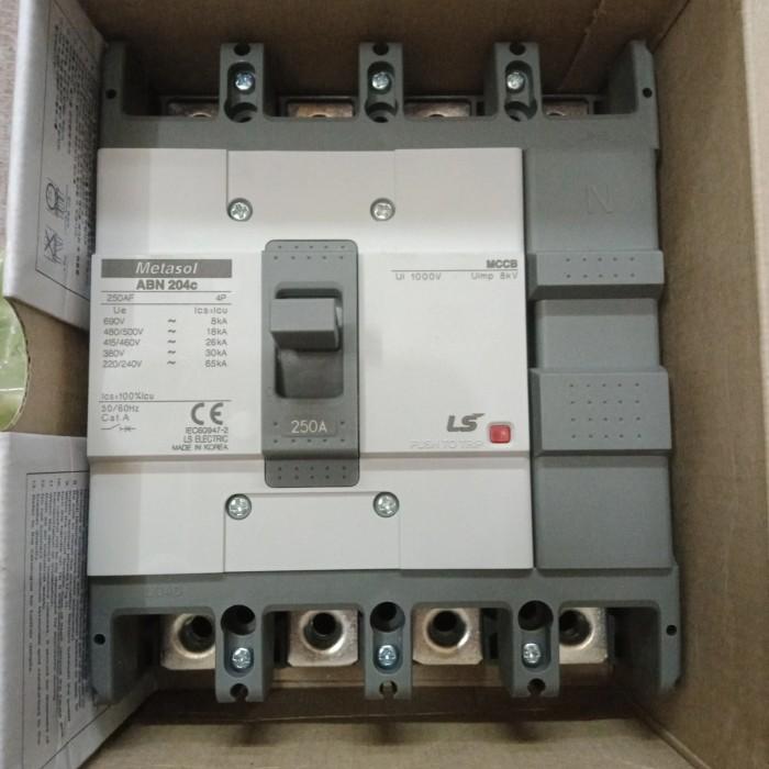 Jual MCCB LS ABN 204C 250A 4P ORIGINAL Best - Jakarta Selatan - H-DE ELEKTRONIK | Tokopedia