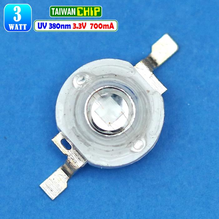 Jual HPL 3W 380nm 385nm Led UV UltraViolet Curing Cat Tinta Lem Oca Kutek - Kota Semarang ...